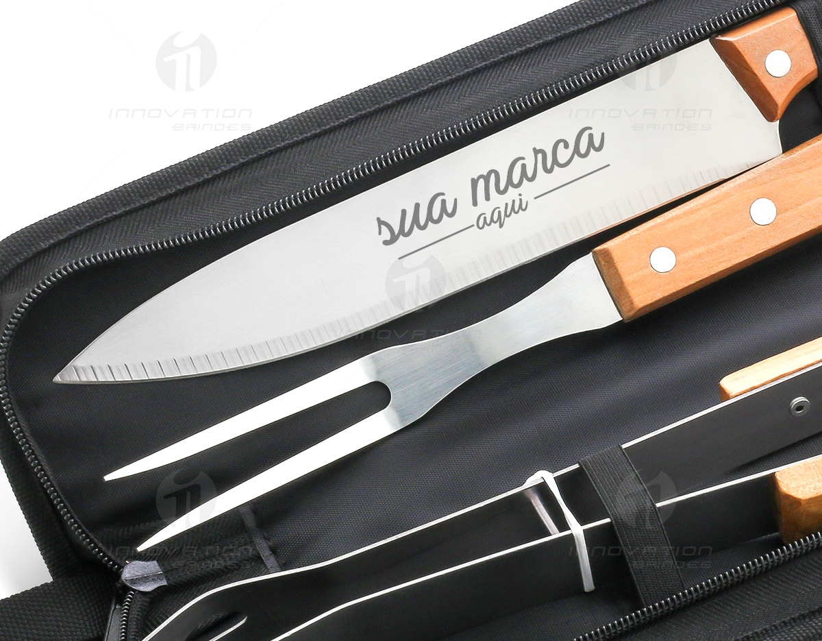 Kit Churrasco Personalizado Personalizado | Brindes Personalizado