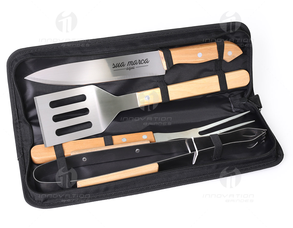 Kit Churrasco Personalizado Personalizado | Brindes Personalizado