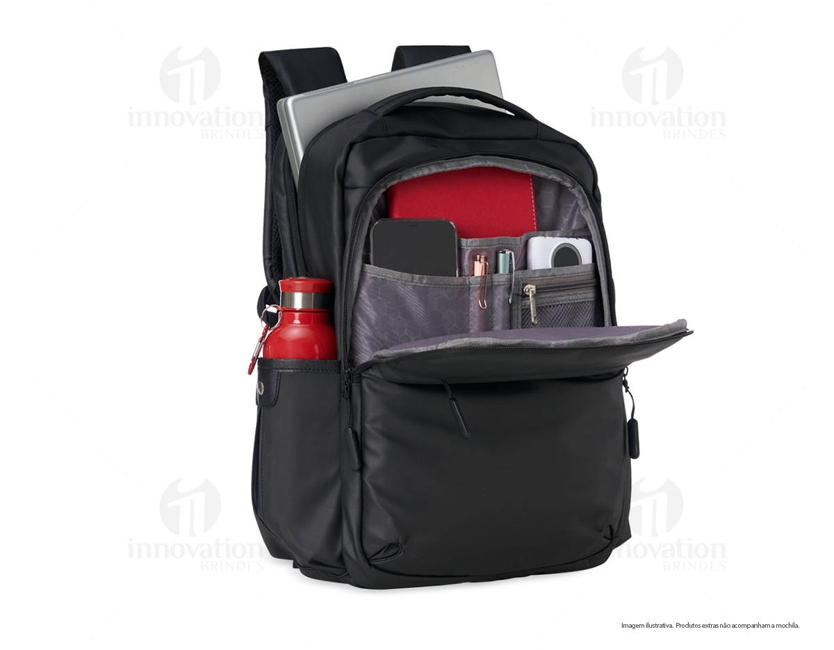 Mochila Couro Sintético Personalizada Personalizado | Brindes Personalizado