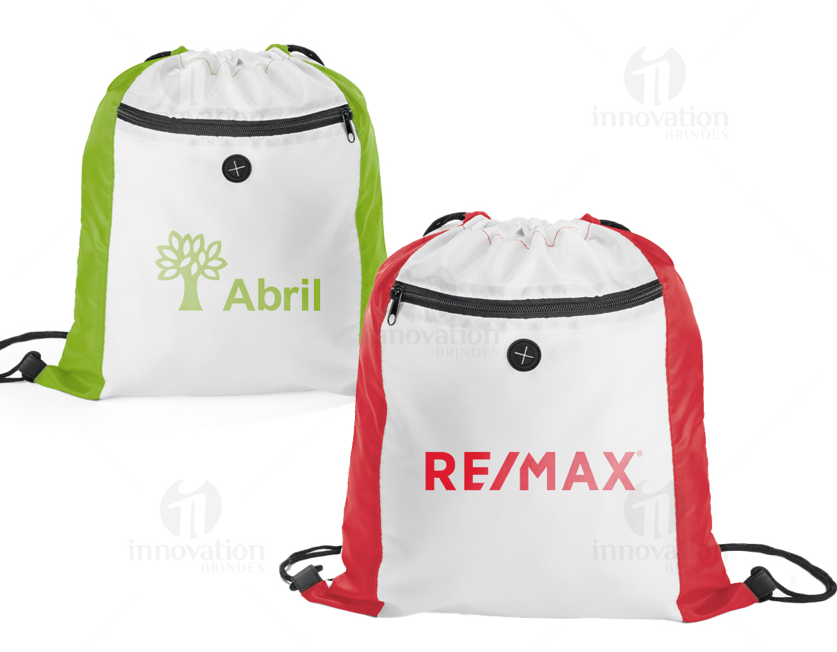 Mochila Saco 350 X 400 Mm Personalizada Personalizado | Brindes ...
