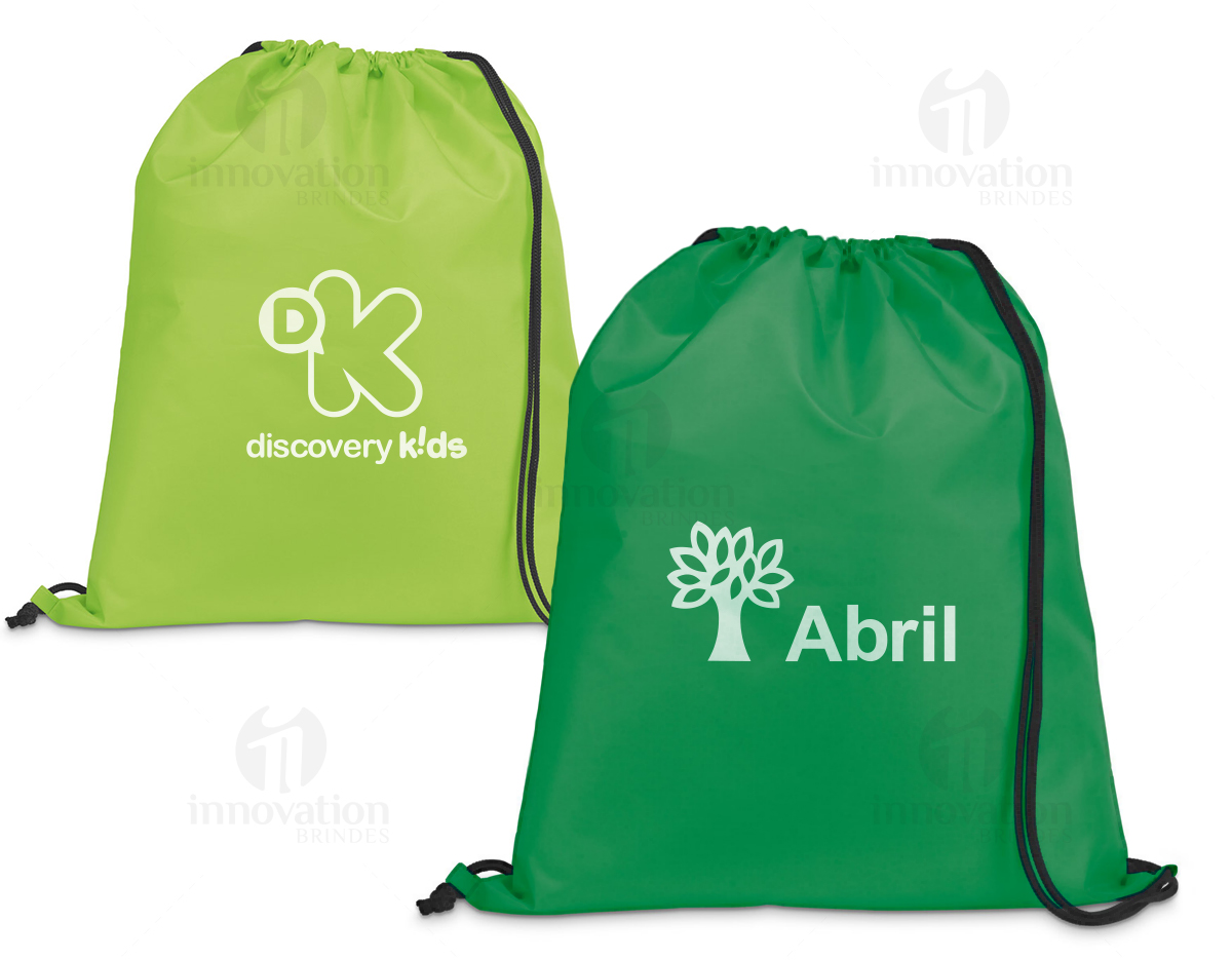 Mochila Saco 350 X 410 Mm Personalizada Personalizado | Brindes ...