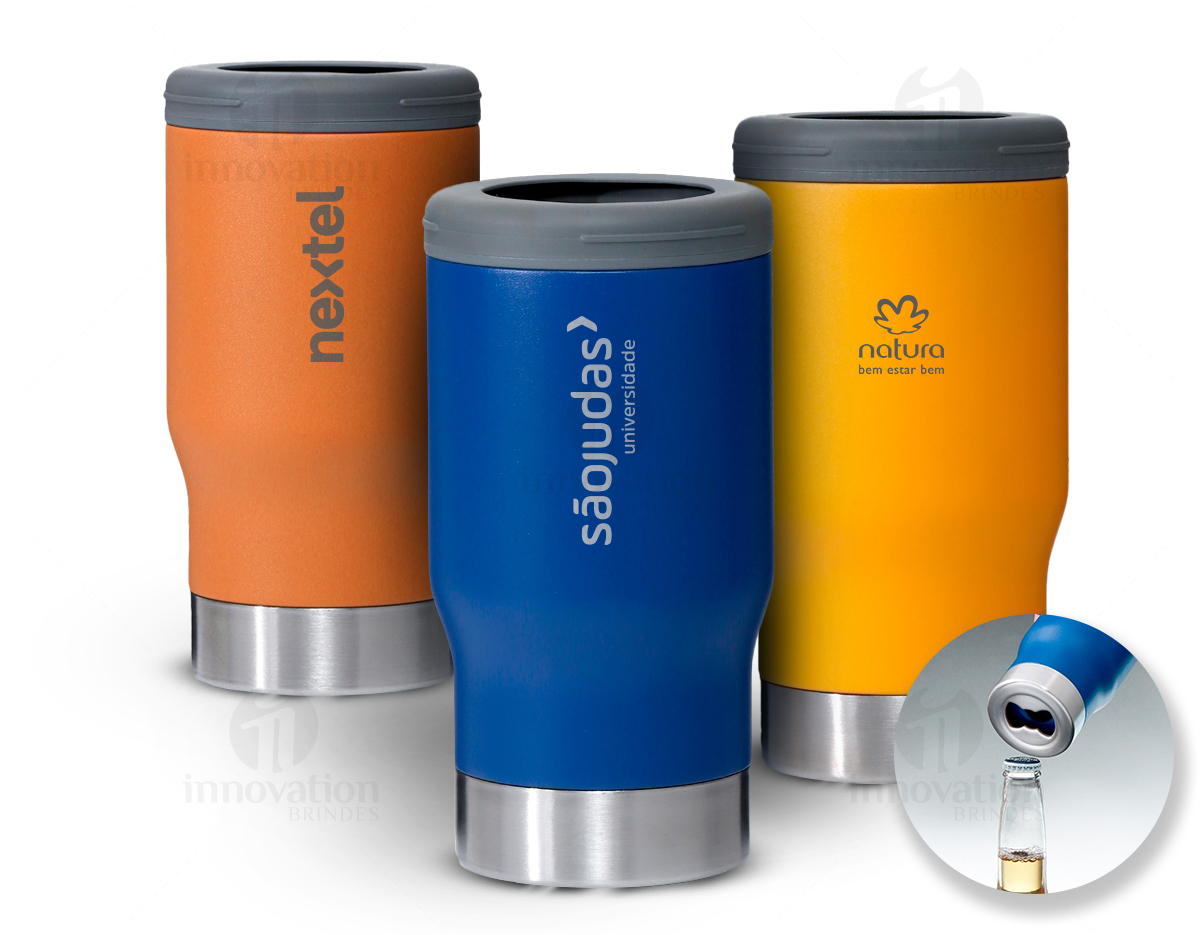 Copo Térmico Inox 380ml Multiuso Personalizado - 10151375276