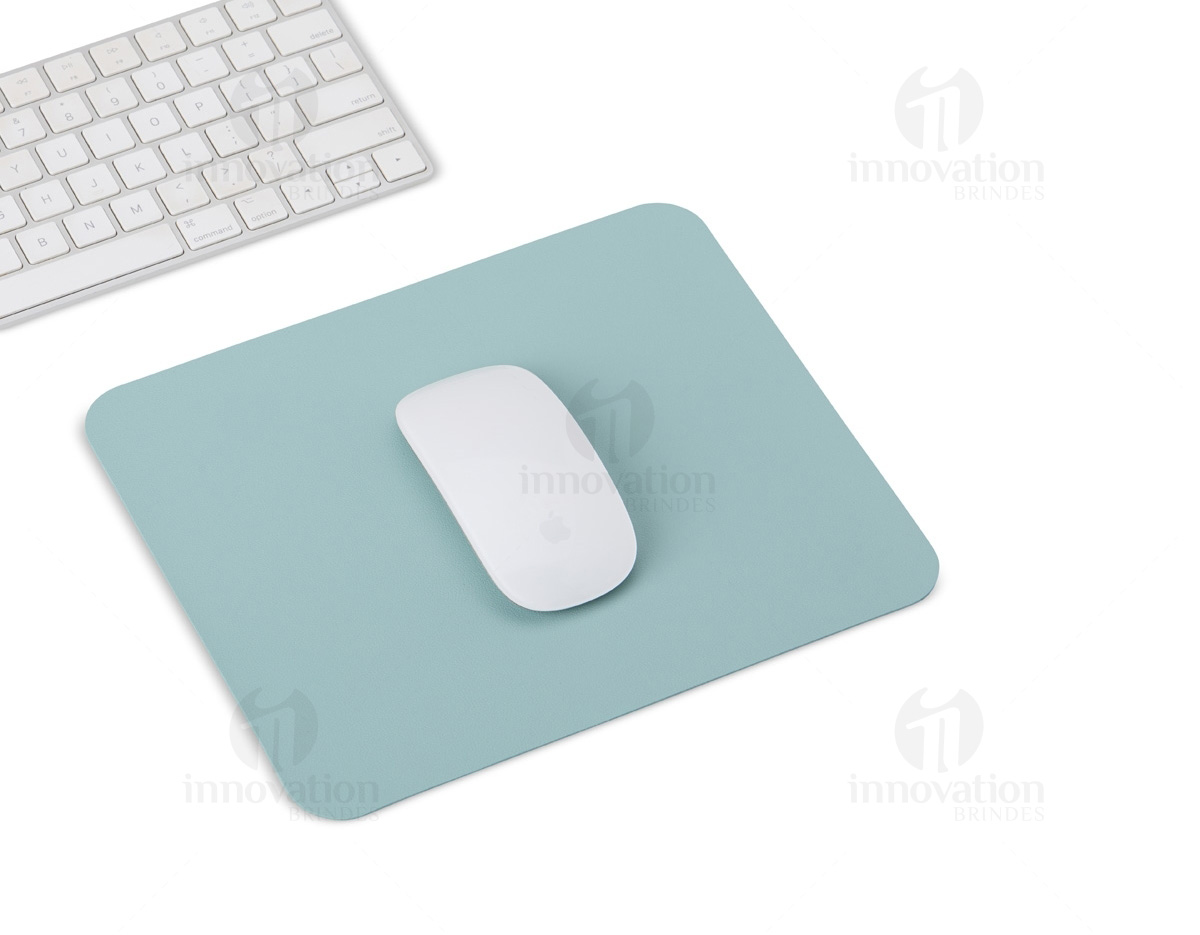 Mouse pad personalizado: inovação com apoio de pulso. - Innovation Brindes